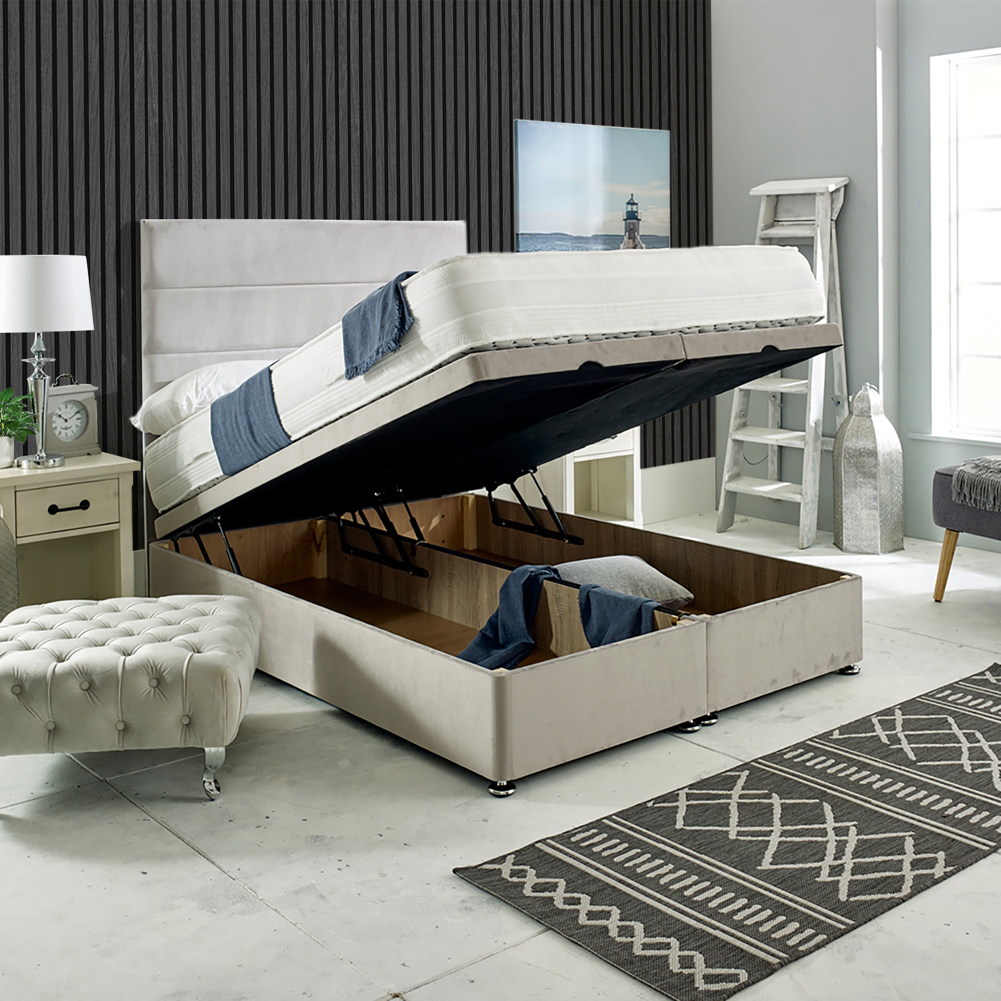 Ottoman Beds: Luxury Storage Solutions for Every Bedroom – Urban Textures