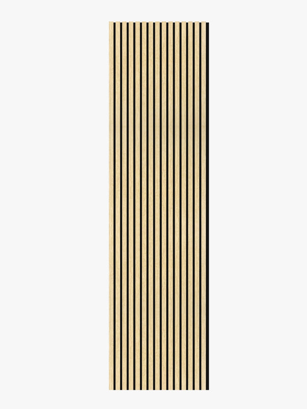 Acoustic Slat Wood Panel - White Oak – Urban Textures