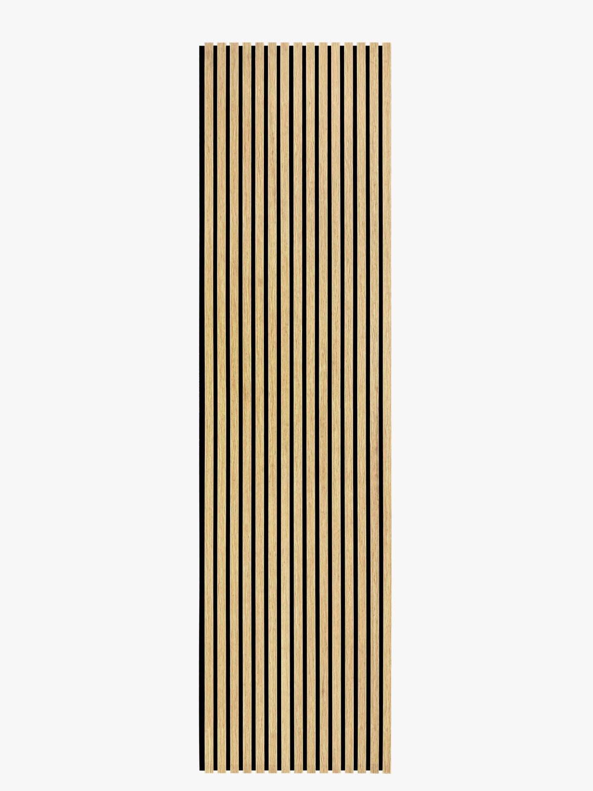 Acoustic Slat Wood Panel - Black Oak – Urban Textures