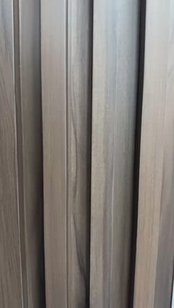 Walnut WPC Slat Panels: Durable, Stylish, and Eco-Friendly Wall ...